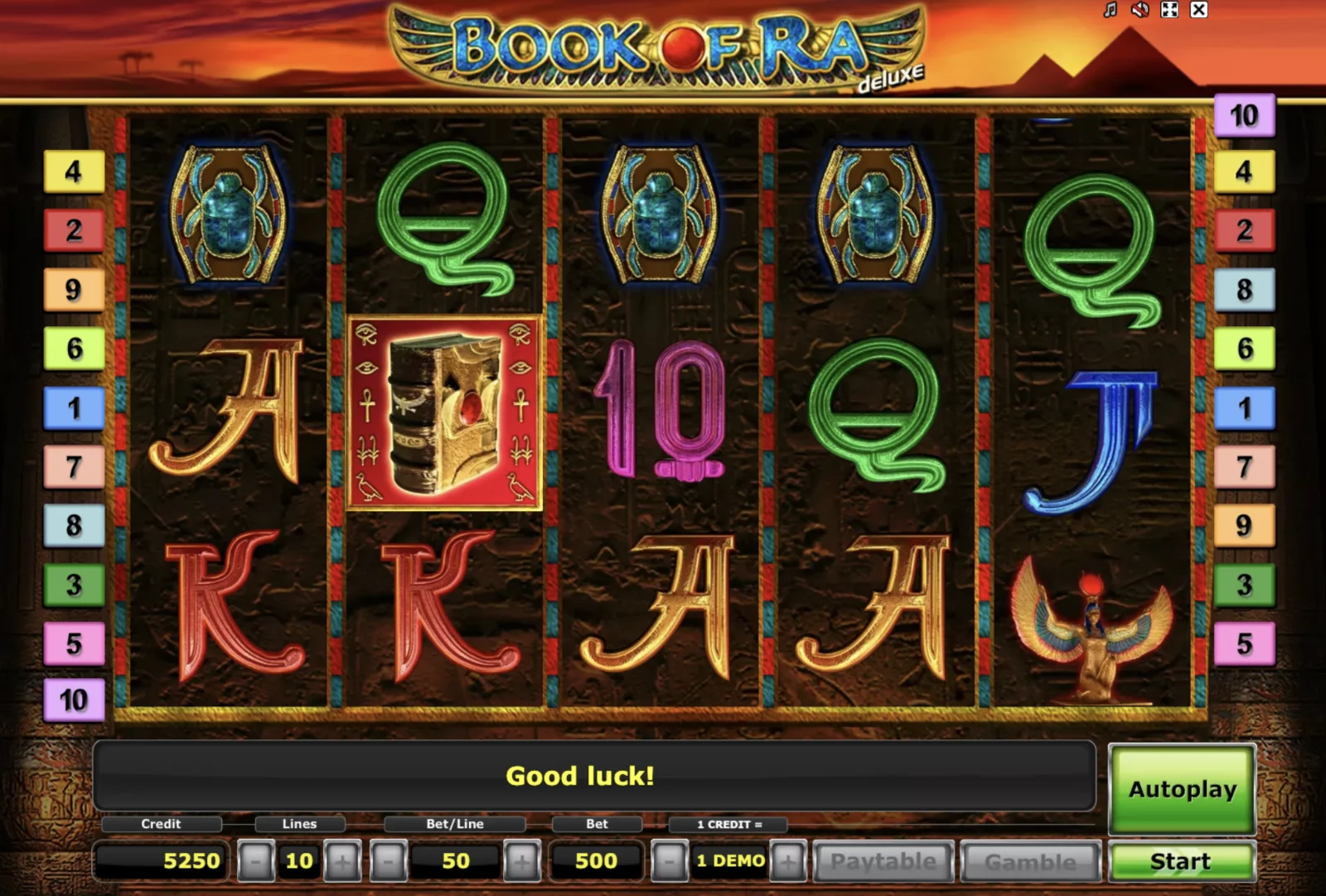 Book Of Ra Deluxe Slot Online Spielen Von Novoline Book Of Ra Deluxe Slot Online Spielen Von Novoline